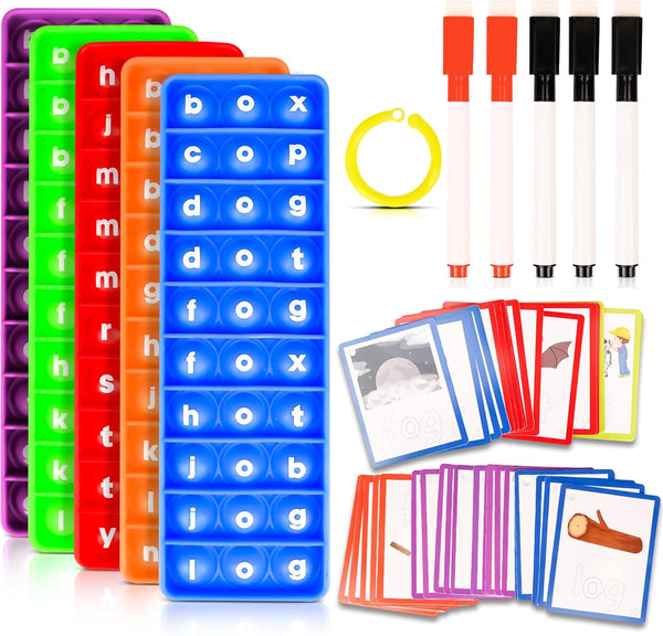 CVC Phonics Word Game for Kids – Spelling & Fidget Fun | The Trading ...